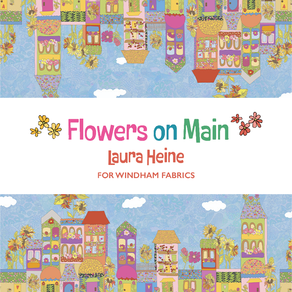Flowers on Main – Windham Fabrics