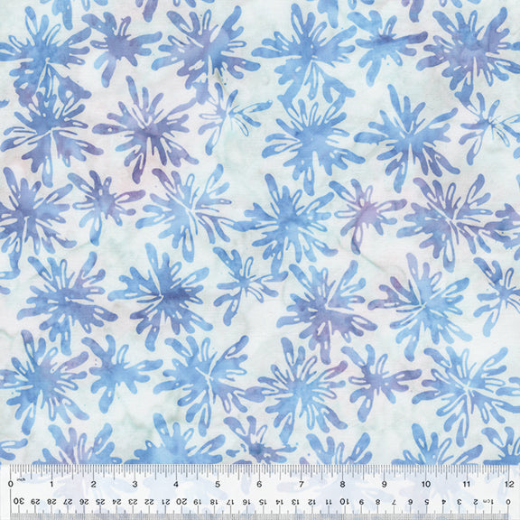 Pixie Baliscapes 2506Q-X Cornflower Blooms Batik Cotton – Windham Fabrics