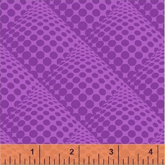 Pop Dots Another Point of View 51527-10 Violet Pop Dot Cotton – Windham Fabrics
