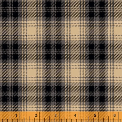 Dad Plaids Whistler Studios 51871-12 Black Emanuel Cotton – Windham Fabrics