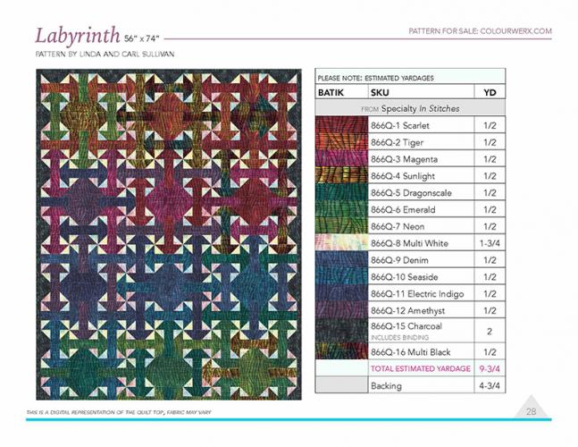 Labyrinth (In Stitches) – Windham Fabrics