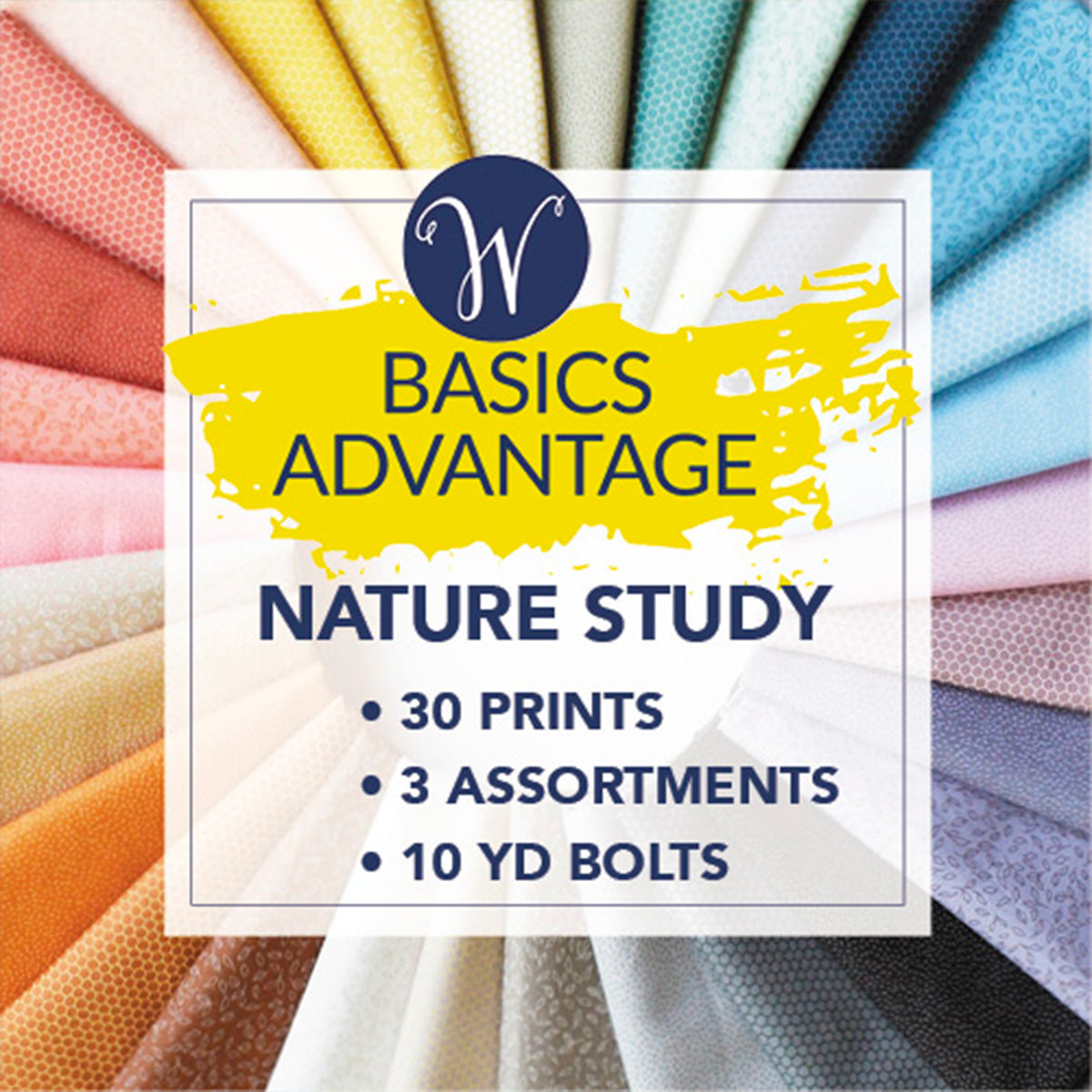 Nature Study Whistler Studios NATUBA-X Multi Basics Advantage Cotton – Windham Fabrics