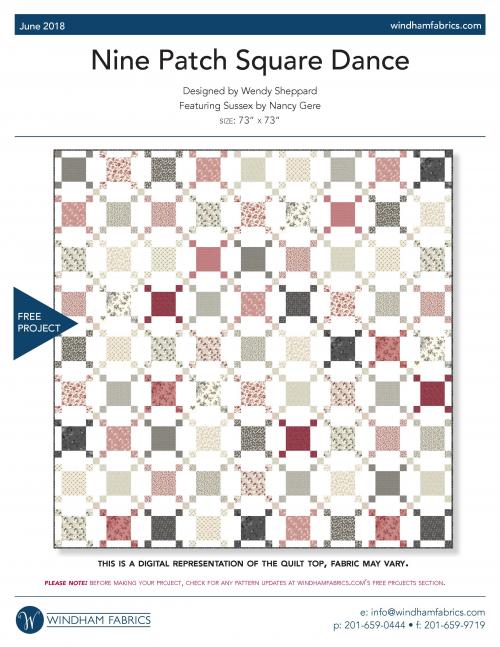 Nine Patch Square Dance – Windham Fabrics