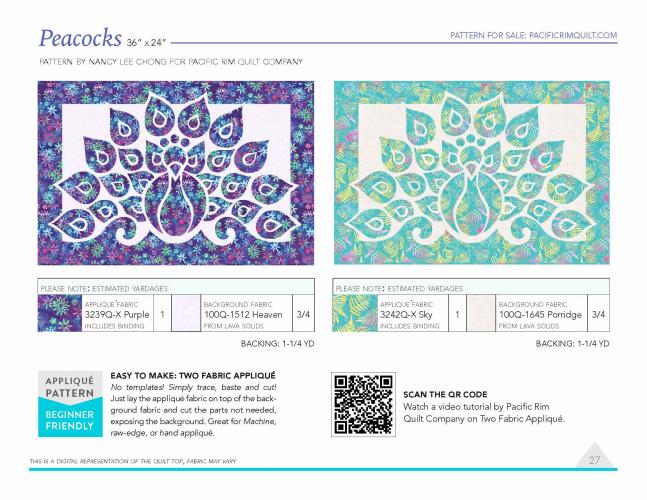 Peacocks – Windham Fabrics