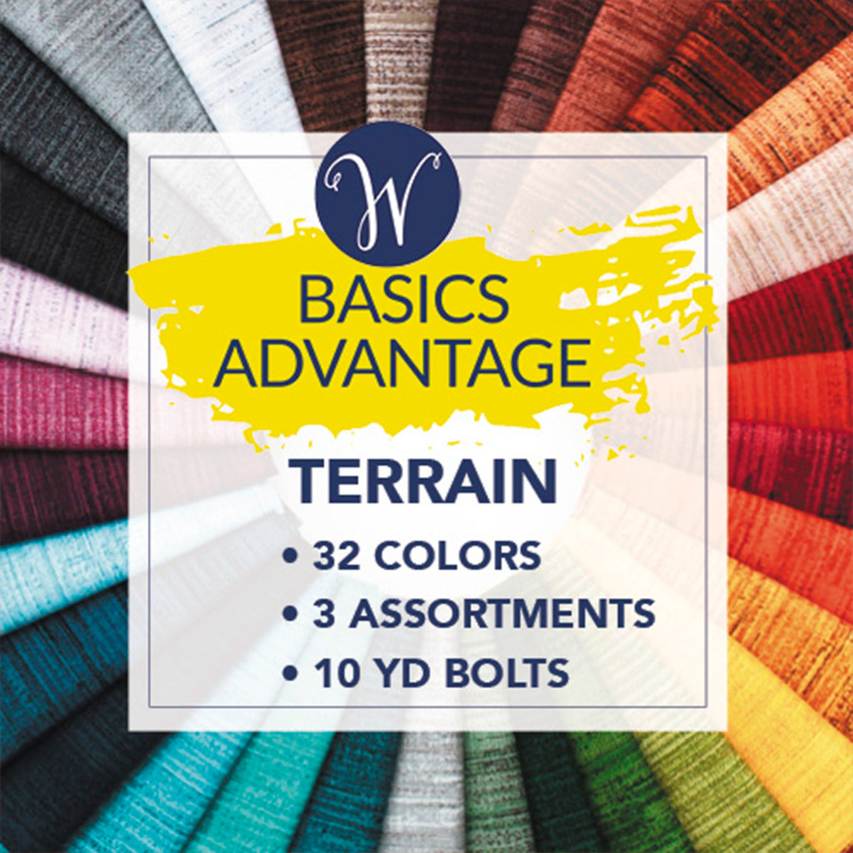 Terrain Whistler Studios TERRBA-X Multi Basics Advantage Cotton – Windham Fabrics