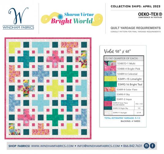 Violet (BW) – Windham Fabrics