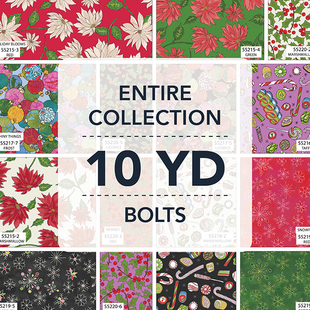 Jolly Collage Laura Heine 10YDJLCL-X Multi 10Yd Assortment Cotton ...