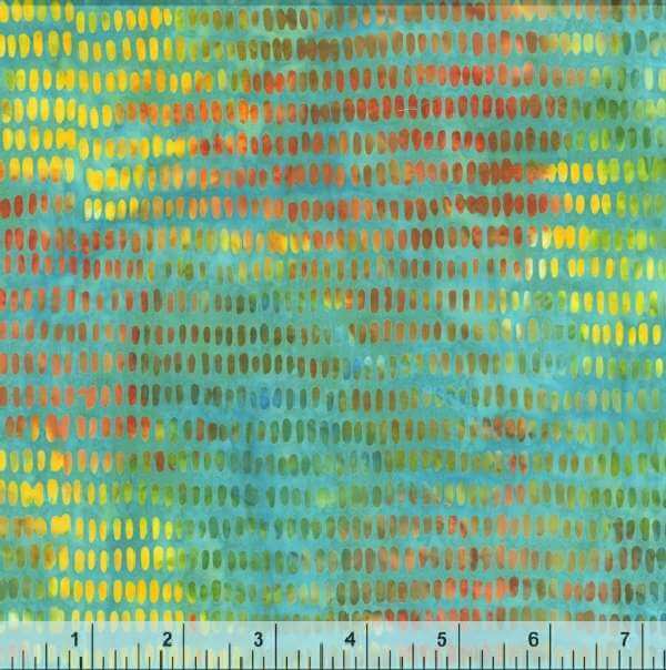 Tigerlily (Baliscapes) 2341Q-X Sprite Dashes Batik Cotton – Windham Fabrics