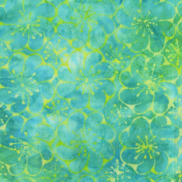 Jdj Prints Jacqueline de Jonge 315Q-1 Pacific Sunshine Flower Batik ...