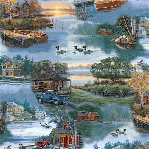 On The Lake 33214-X Cotton – Windham Fabrics