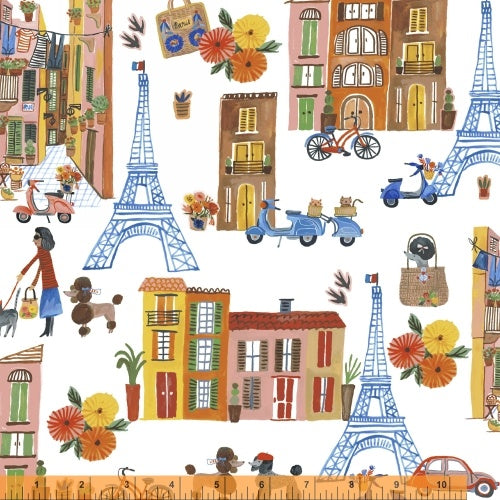 Ooh La La Carolyn Gavin 51487-X Multi Ooh La La Paris Cotton – Windham ...