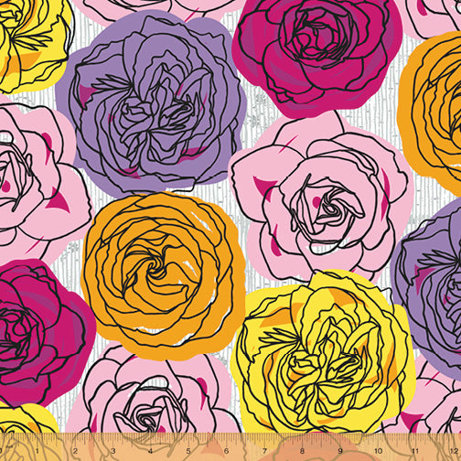 Norma Rose Natalie Barnes 52010-2 Cotton – Windham Fabrics