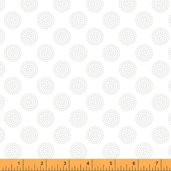 Opposites Attract Whistler Studios 52950A-1 White On White Dottie Dot ...
