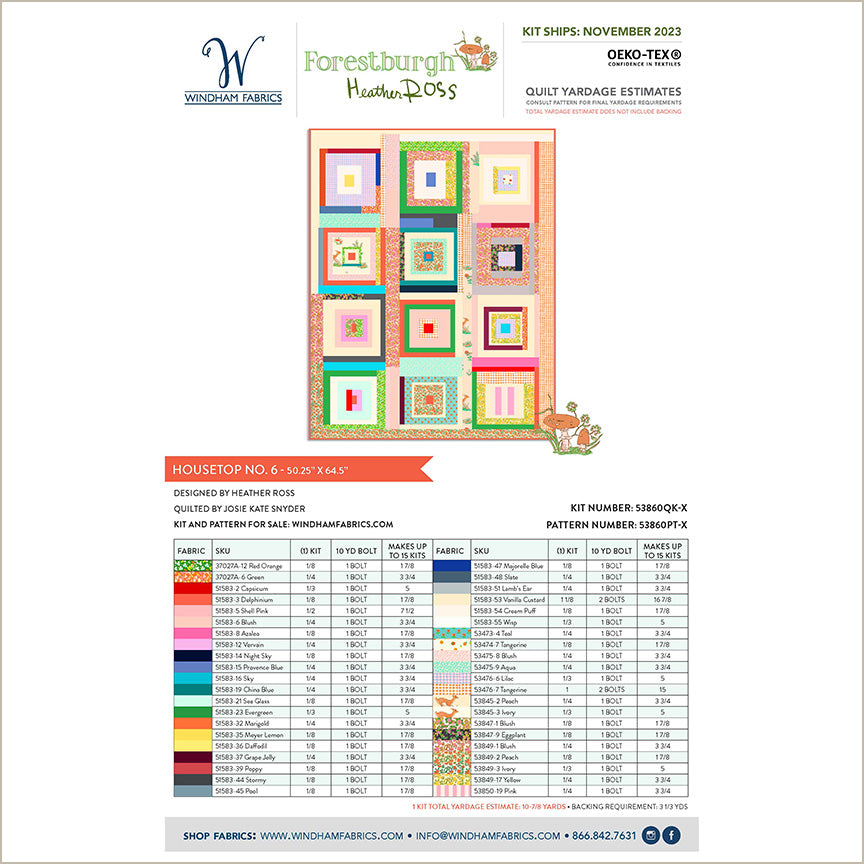 For Sale PDF Patterns – Windham Fabrics