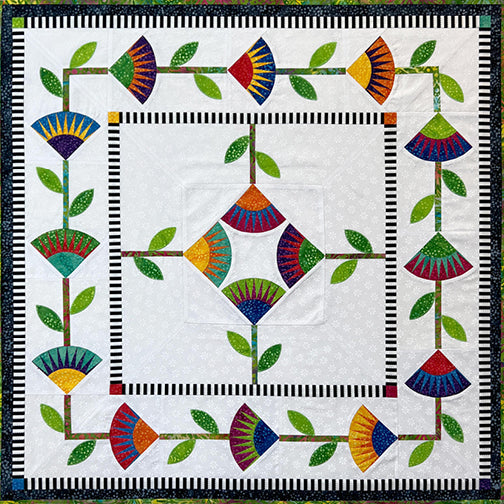 Jdj Kits Jacqueline de Jonge 54397QK-X Multi Miss Dottie Quilt Kit Bat ...