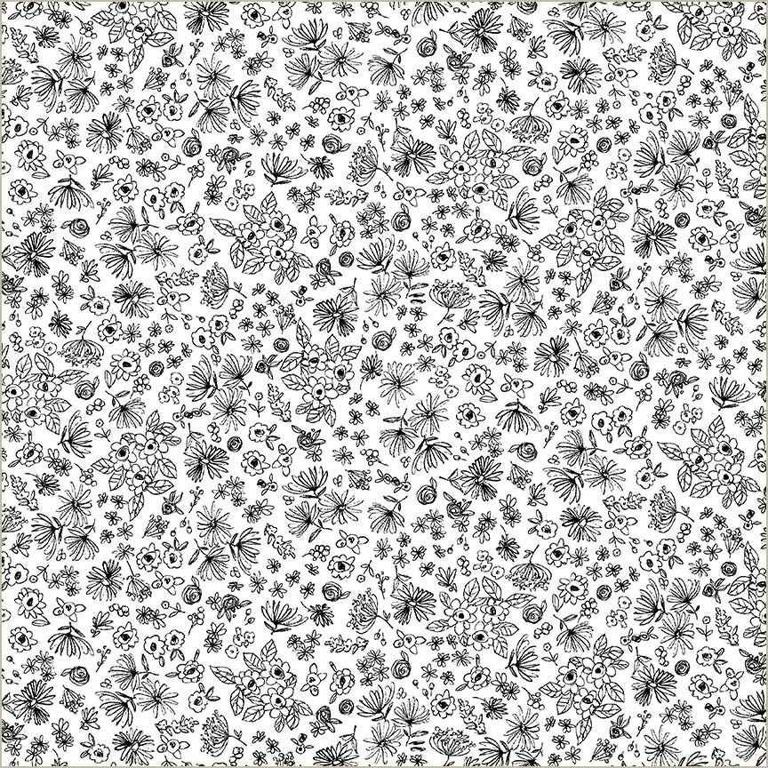 Pen & Petal Whistler Studios 54970-1 White Cotton – Windham Fabrics