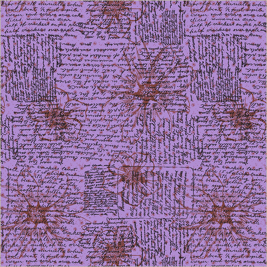 Winding Road Natalie Barnes 55011-8 Lilac Directions Cotton – Windham ...