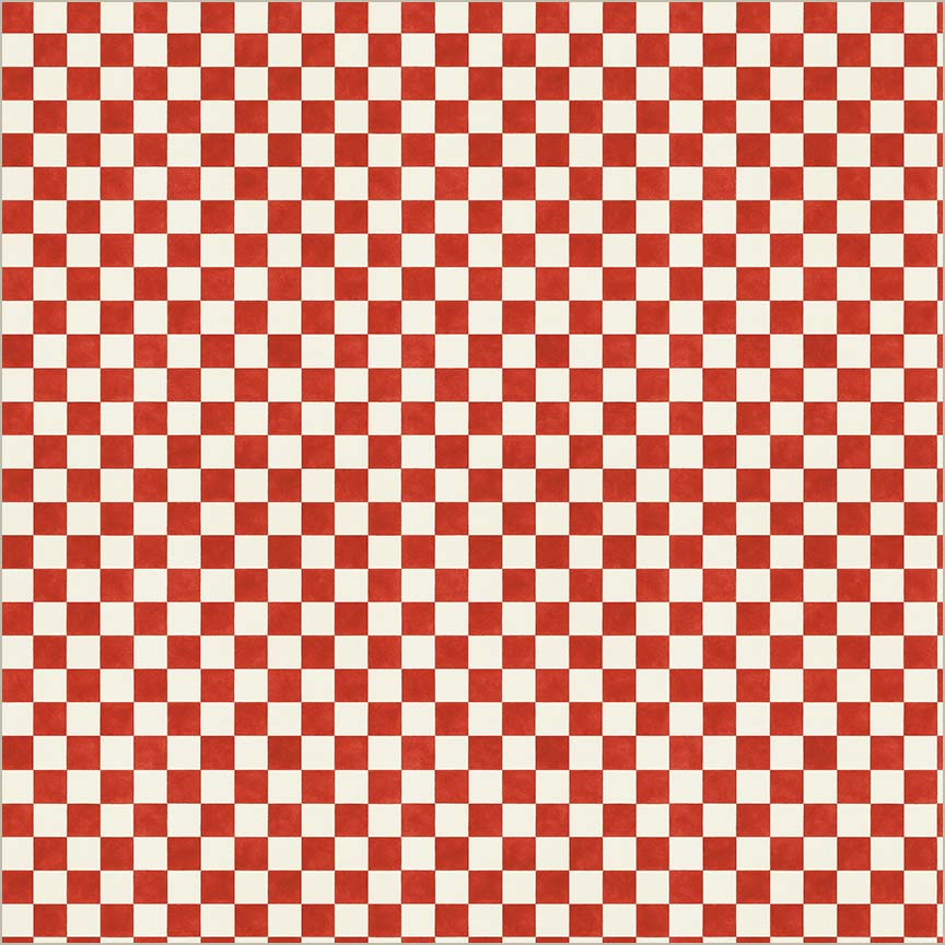 The State Fair Whistler Studios 55202-5 Red Festival Check Cotton ...