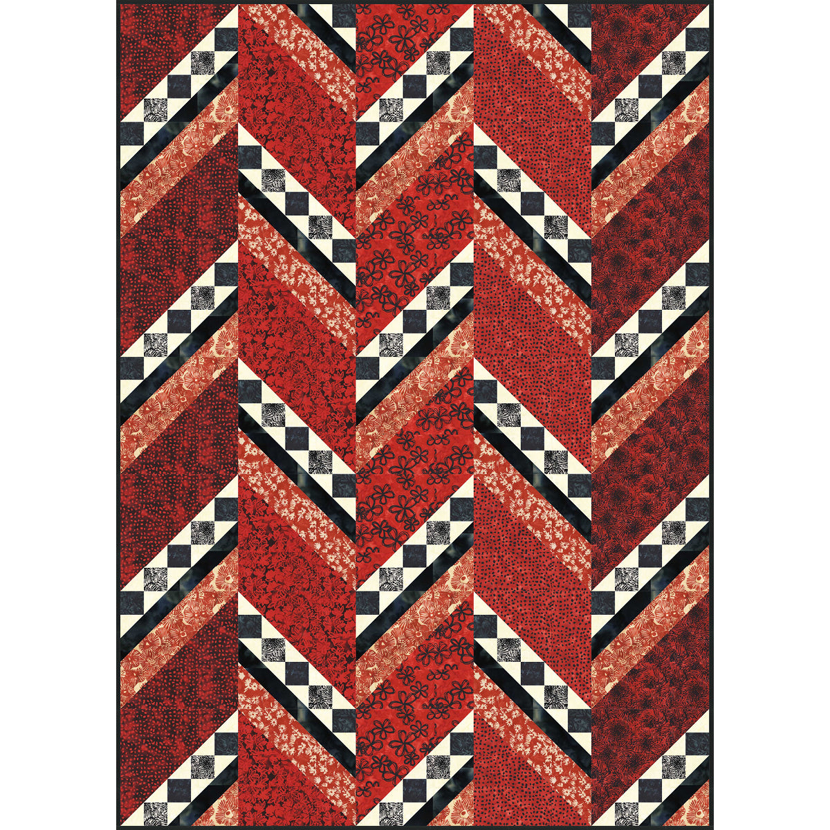 Claret Anthology Fabrics 55246DQT-X Multi Subduction Cotton – Windham ...