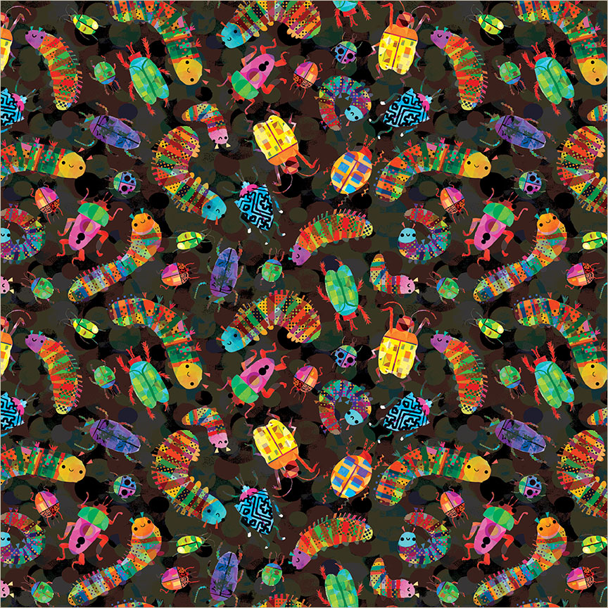 Animal Kingdom Gareth Lucas 55467D-12 Soft Black Insect Collection ...