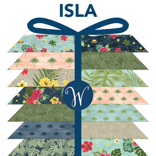 Isla Whistler Studios ISLFATQ-X Multi Fat Quarter Bundle Cotton ...