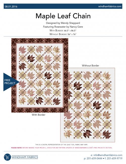 Maple Leaf Chain – Windham Fabrics