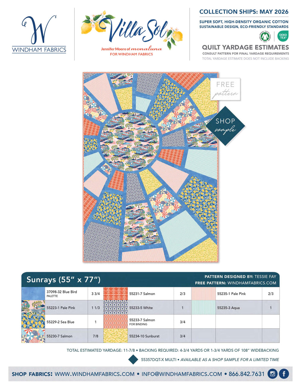 Free Patterns – Windham Fabrics