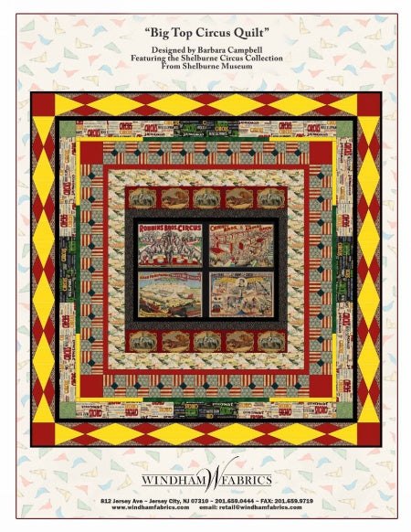 Big Top Circus Quilt – Windham Fabrics