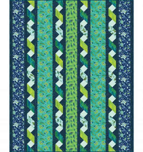 Cascading Ribbons (65 x 80) – Windham Fabrics