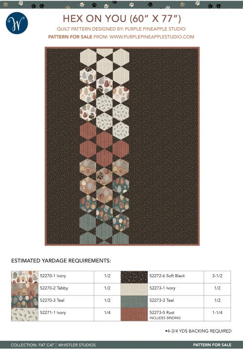 Hex on You (60" x 77") – Windham Fabrics