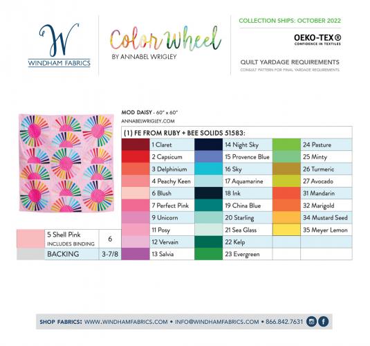 Mod Daisy (CW) – Windham Fabrics