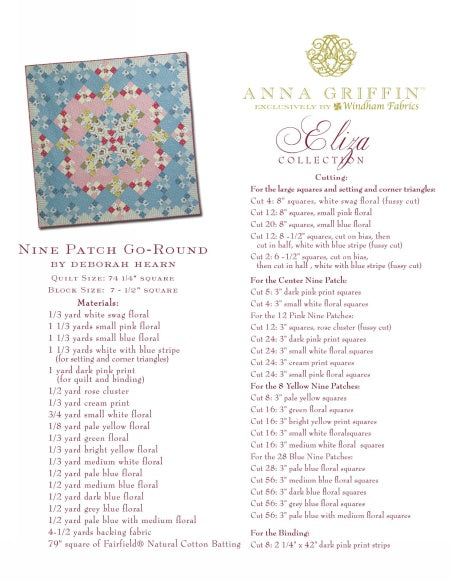 Nine Patch Go-Round – Windham Fabrics