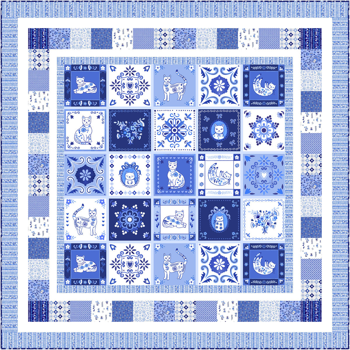 Playful Tiles – Windham Fabrics