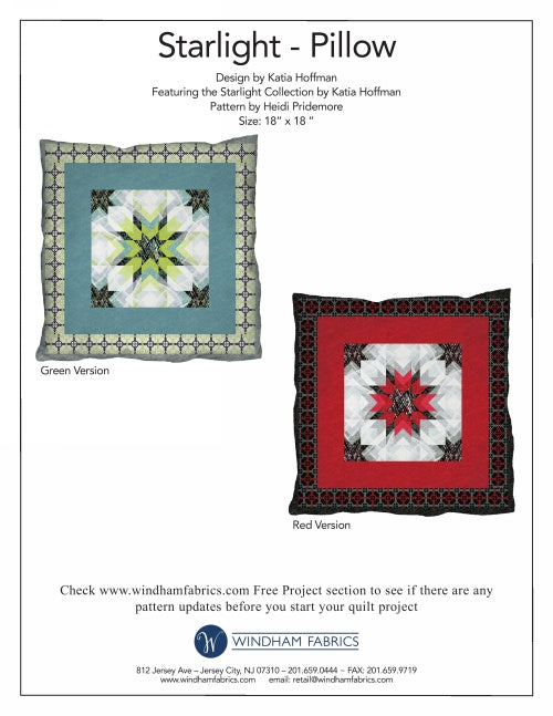 Starlight Pillows – Windham Fabrics