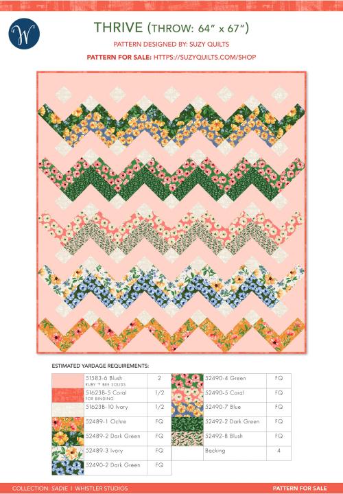 Thrive (64 x 67) – Windham Fabrics